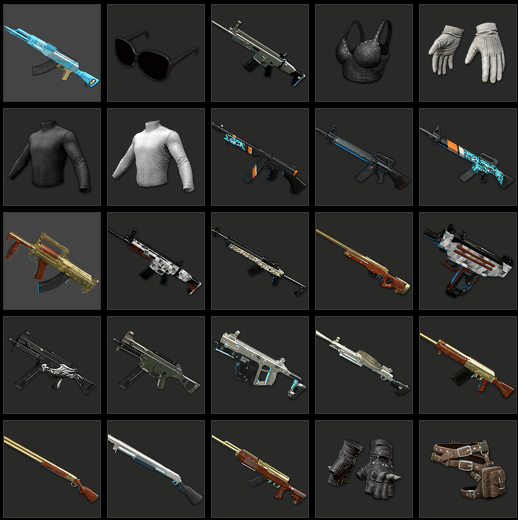 RNG丨黄金AK、黄金SKS、黄金M4、AWM、狗杂、粉色少女98K、亡灵套、烈焰套、白刺客风衣、豹 / PUBG吃鸡 / 全区 / 全服 - GG租号