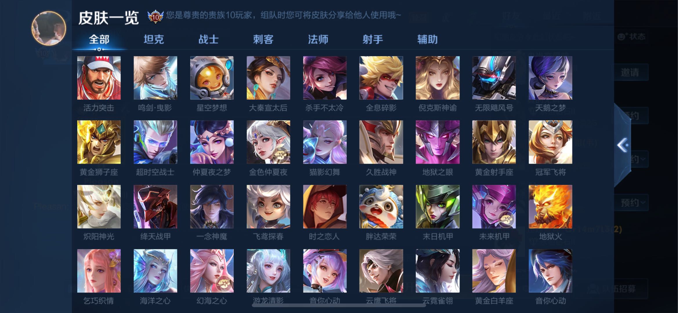 极品V10 346皮10水4星 鸣剑 全息 飓风 杀手 太后 神谕 星空 天鹅 活力 神威 挂机永久拉黑处理！恶意撤单永久拉黑处理！文明租号！ / 王者农药 / 标题写明区服 / QQ - GG租号